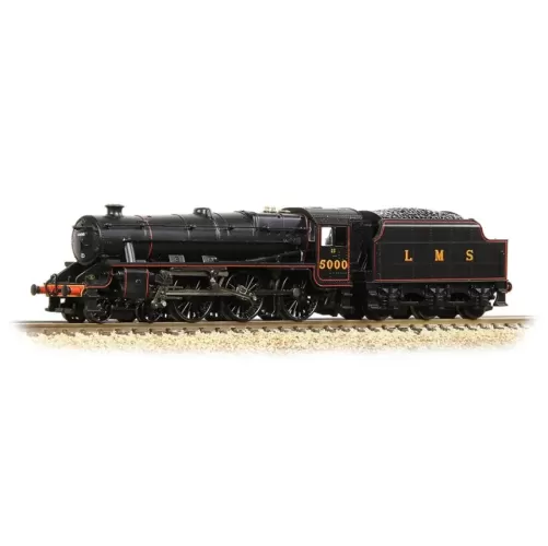372-135A LMS 5MT 'Black 5' with Riveted Tender 5000 LMS Lined Black ...
