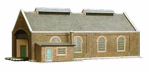 Superquick A05 Twin Track Engine Shed - Sherwood Models Online